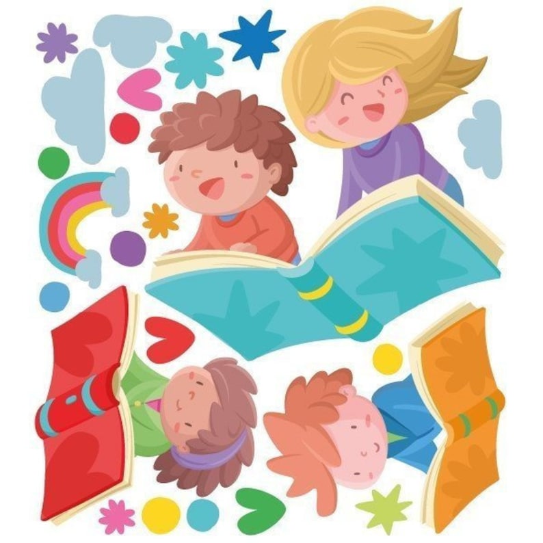 Children's Stickers for Schools & Libraries - Magical World of Reading ...