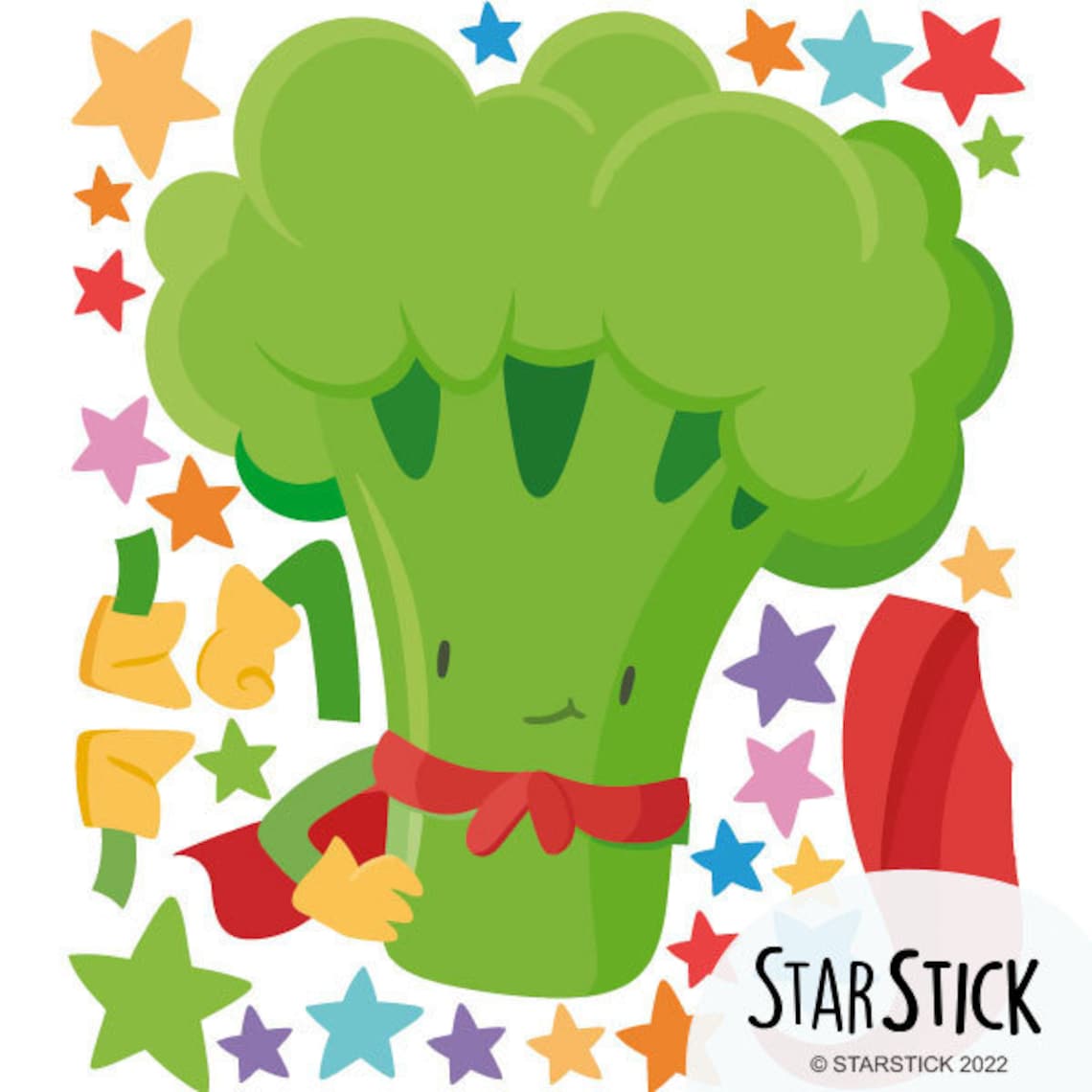 Super Broccoli Wall Decals for Schools and Schools - Etsy