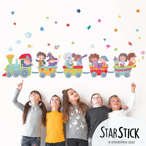 Child Wall Sticker - Etsy