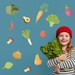 Vegetable Wall Decal – Montessori Dining Room Decor for Schools ...