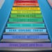 Positive Values Stair Decals – 10 Inspiring Educational Quotes for ...