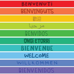 10 Stair Decals Welcome - Multilingual Stair Decorations for Homes ...