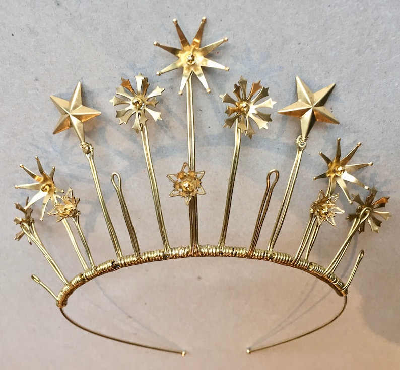 The EMPRESS Star Crown Tiara Headband Prom Christmas Tarot Celestial ...
