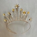 The LYRA Star Crown Tiara - Bridal Headdress Festival Prom Flower - Etsy UK