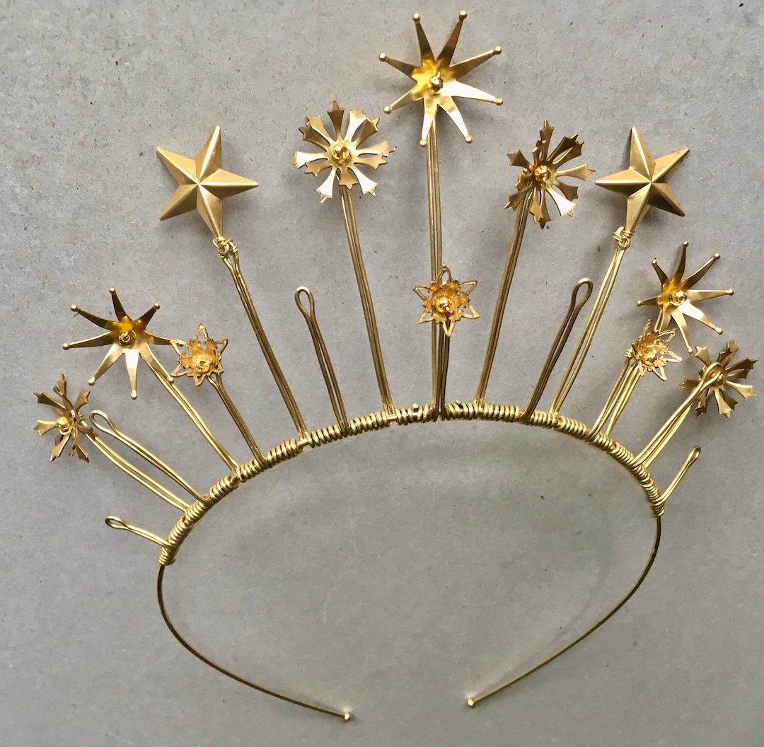 The EMPRESS Star Crown Tiara Headband Prom Christmas Tarot Celestial ...