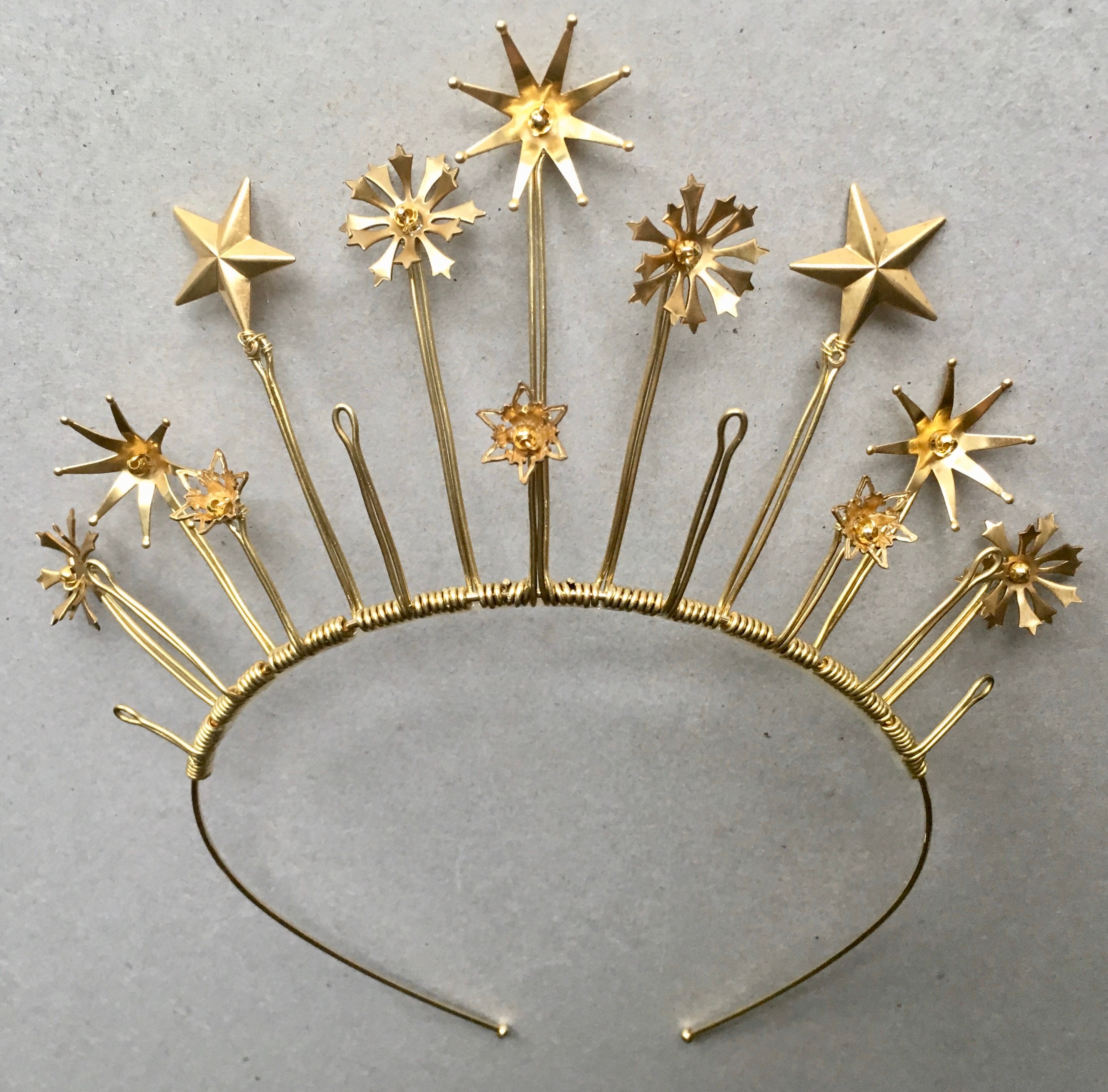 The EMPRESS Star Crown Tiara Headband Prom Christmas Tarot Celestial ...