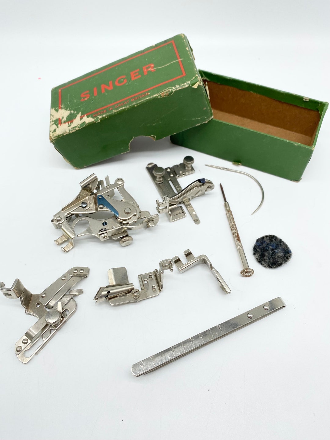 Vintage Singer Sewing Machine Parts - Simanco 36583, 35931 Made in USA ...