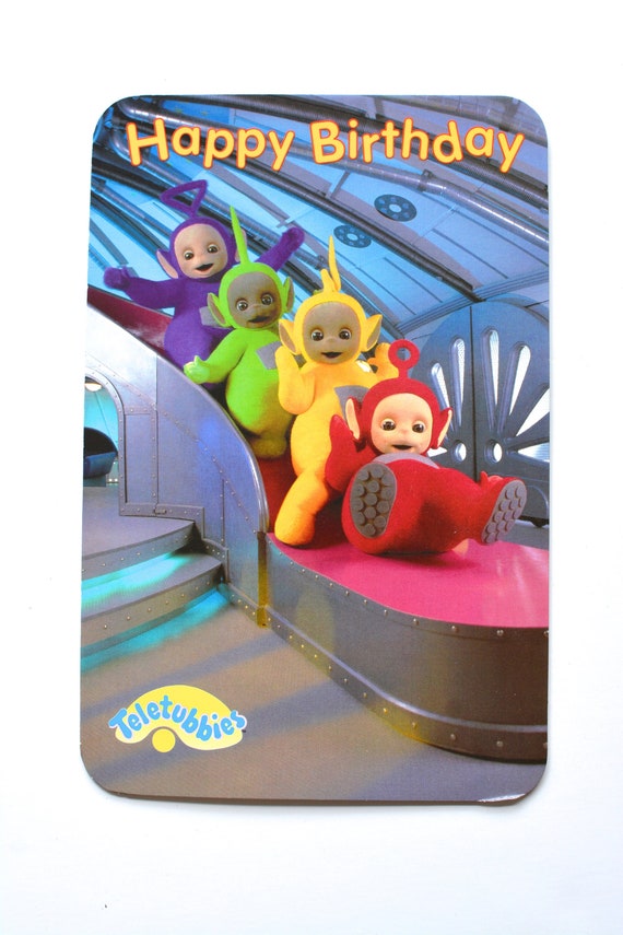 Teletubbies Birthday Card for All Ages Fun Nostalgic Vintage | Etsy Ireland