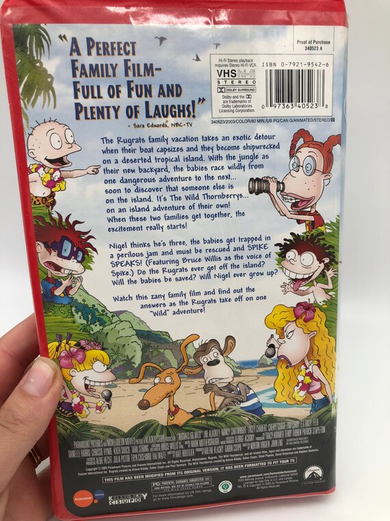 Rugrats Go Wild Dvd