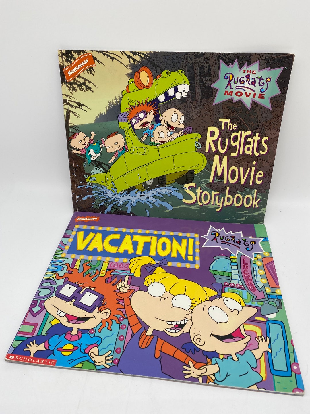 Rugrats Book Lot Nickelodeon Vacation the Rugrats Movie Storybook ...