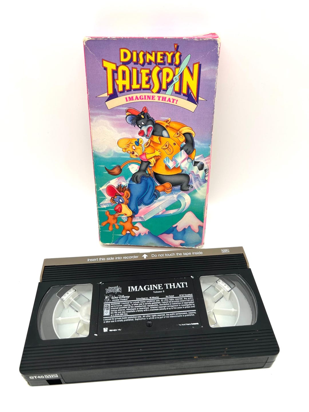 Disney Tailspin Volume 6 VHS - Imagine That! - Tested Working - Etsy