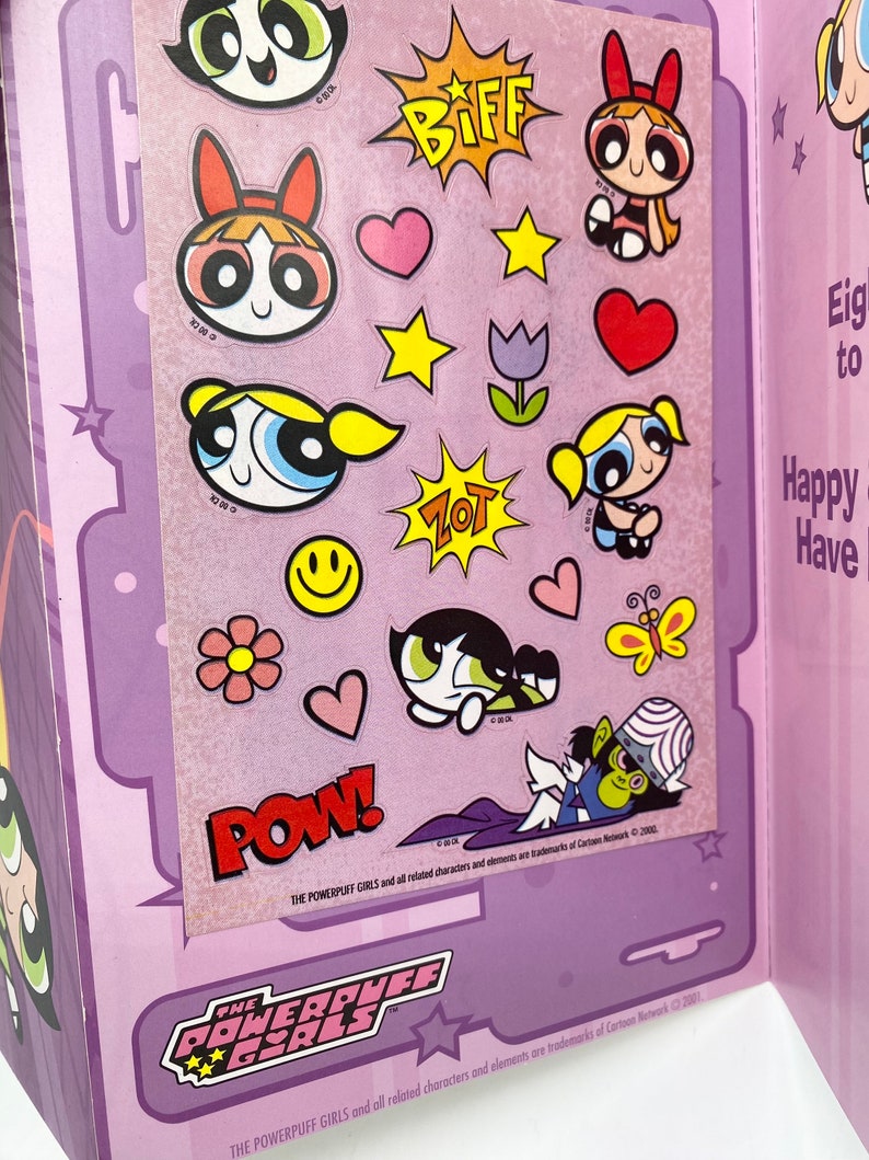 Powerpuff Girls Birthday Card for 8 Year Old Fun Nostalgic - Etsy Australia