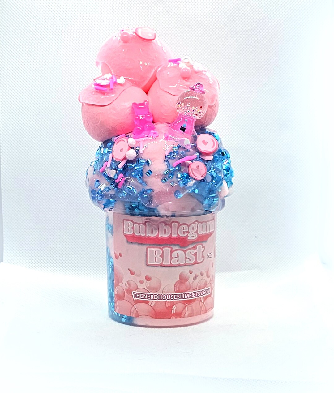 Bubble Gum Blast DIY Bingsu & Icee Slime - Etsy