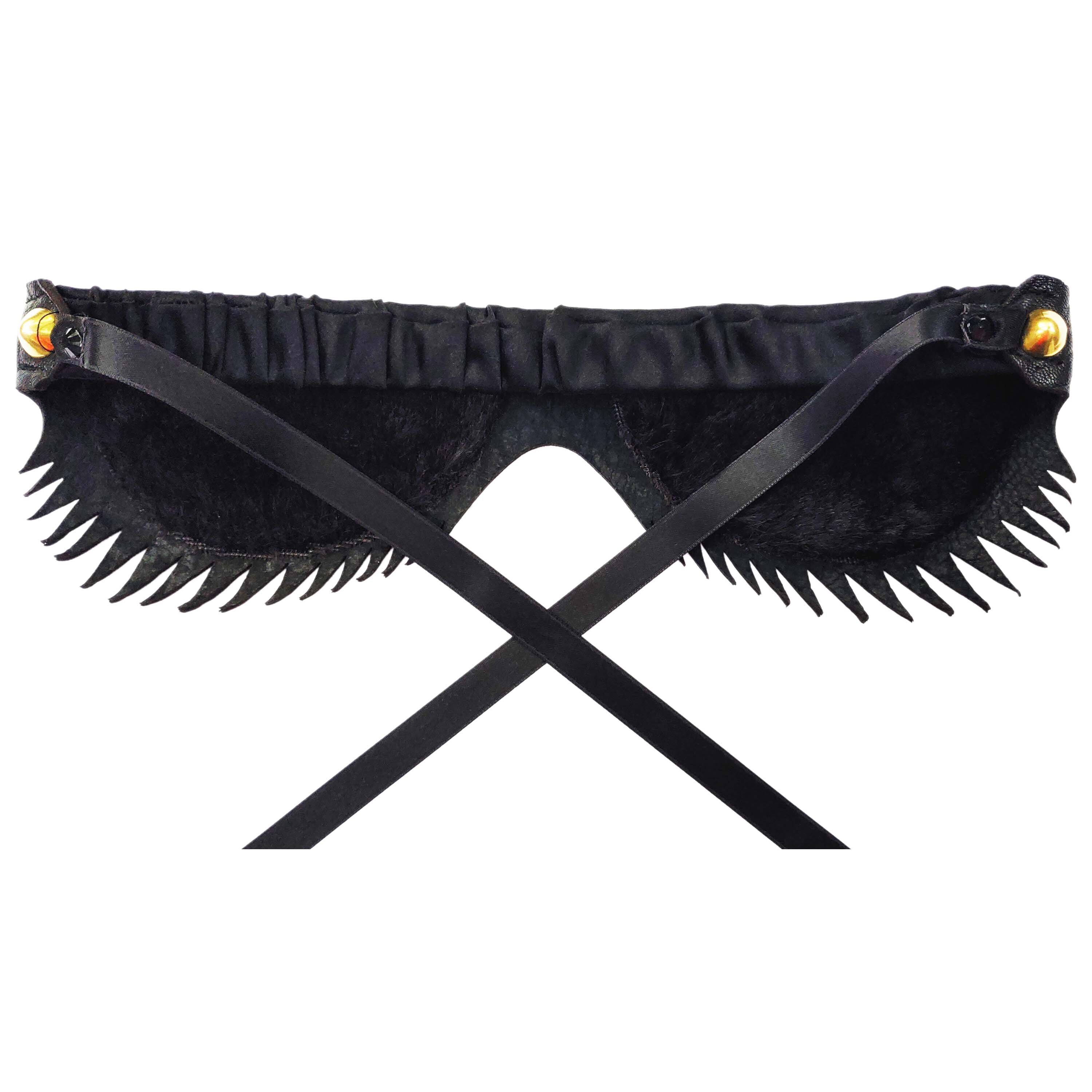 THE GRAPPLER. super Soft Laser Cut Leather Mask. great for - Etsy