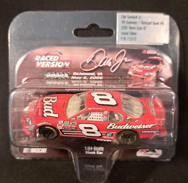 Dale Earnhardt Jr 2006 1/64. #8 Budweiser / Richmond Raced Winning ...