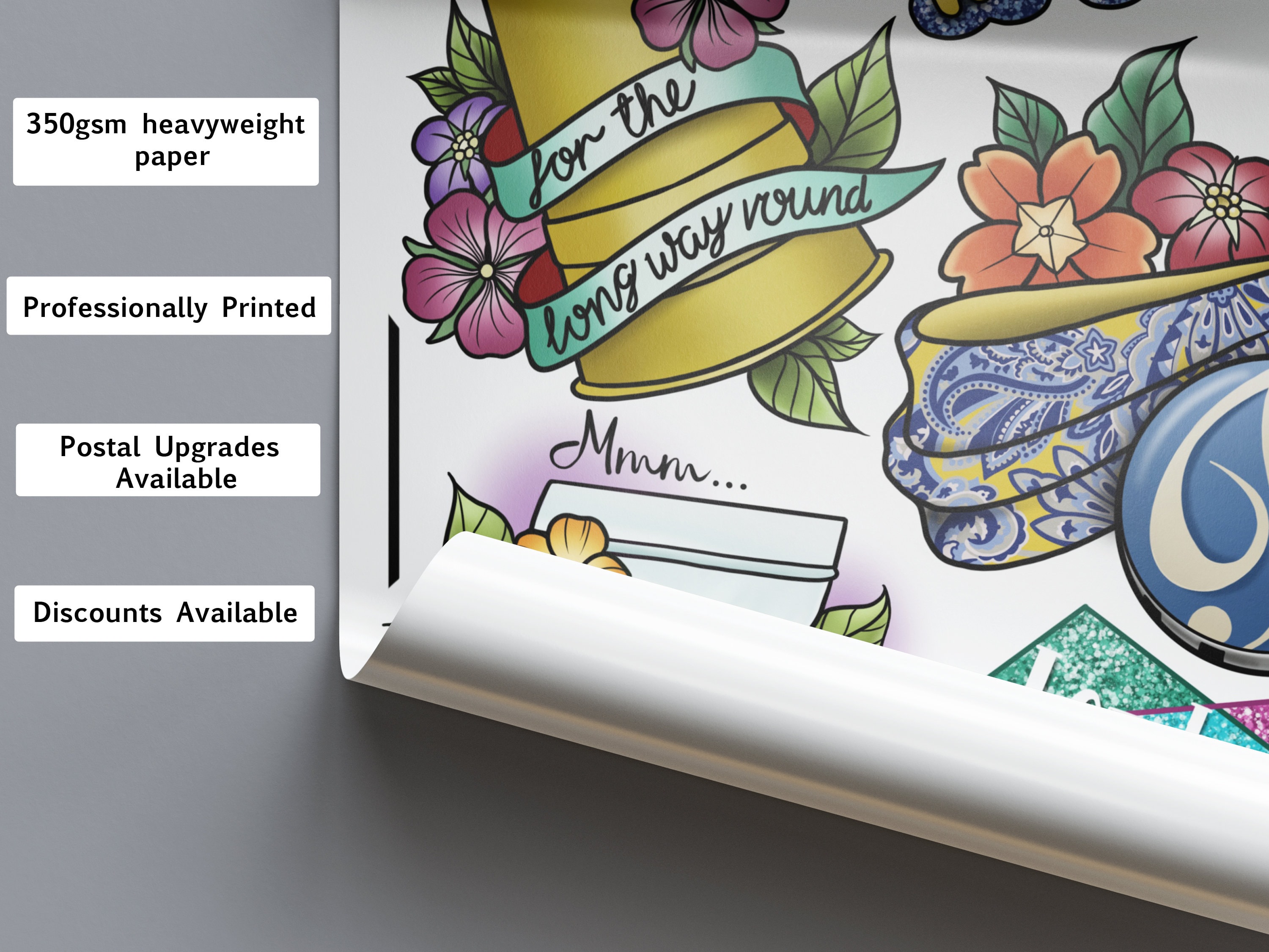 Pitch Perfect Tattoo Print, A4 A3, Pitch Please, Acapella, Anna ...