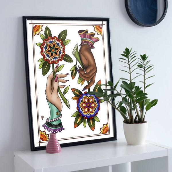 Neo Traditional - Etsy