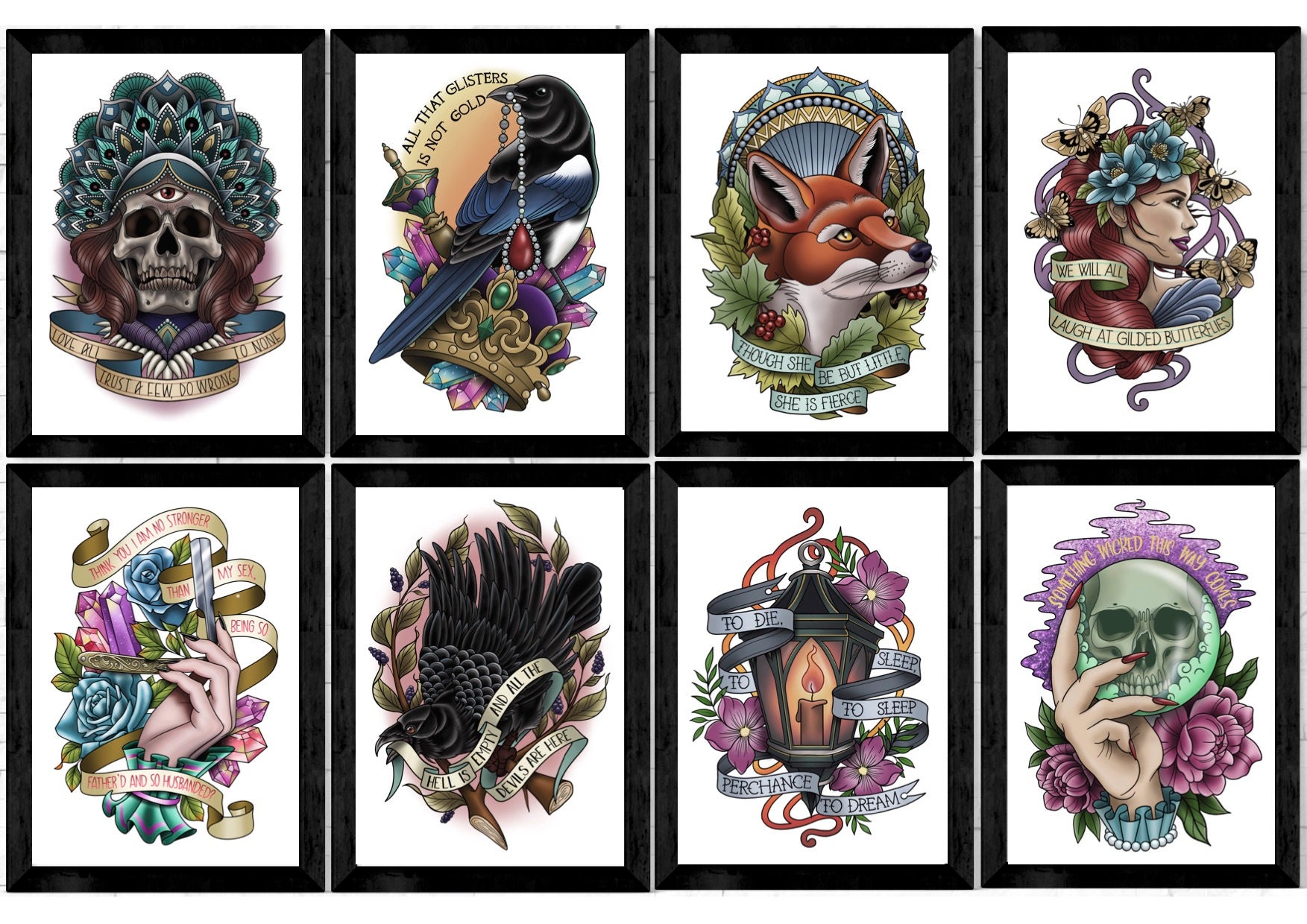 Shakespeare Macbeth Tattoos