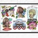 Mars Attacks Print, A4 A3, Tattoo Style, Tim Burton, Aliens, Ufo ...