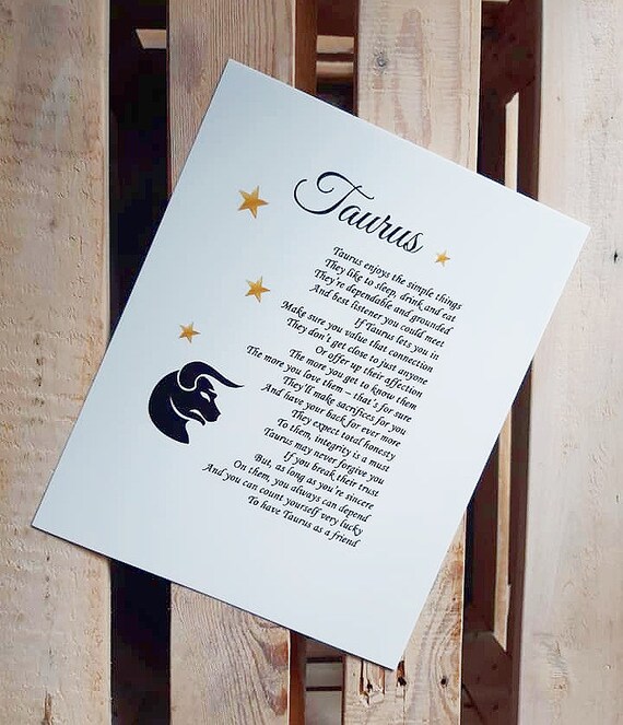 Taurus Star Sign Personality