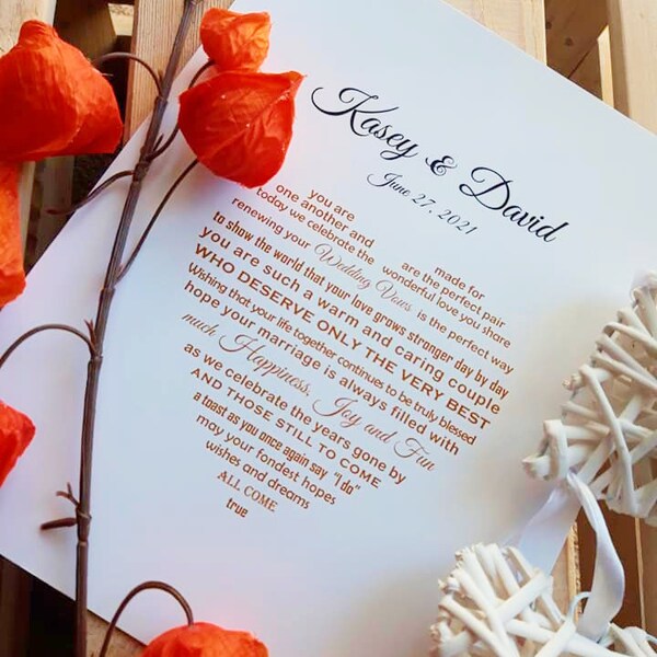 Wedding Vow Renewal - Etsy