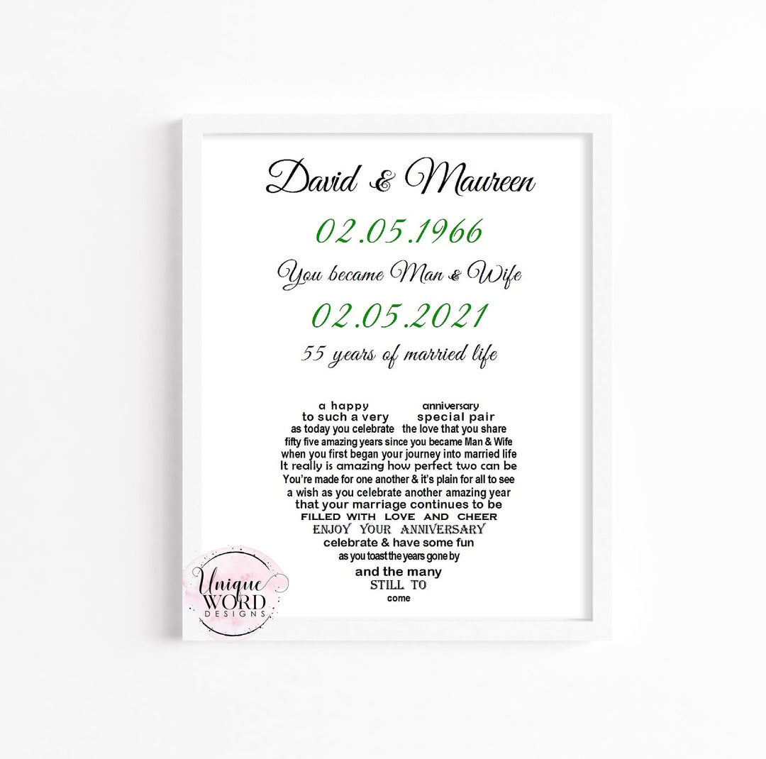 55th Wedding Anniversary Gift Emerald Wedding Anniversary Etsy 55th-wedding-anniversary-gift-emerald-wedding-anniversary-etsy