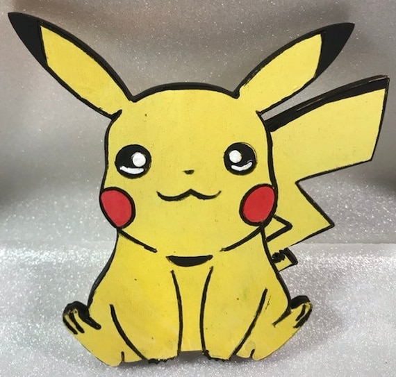 Personalized Hand Painted Pikachu Ornament - Etsy
