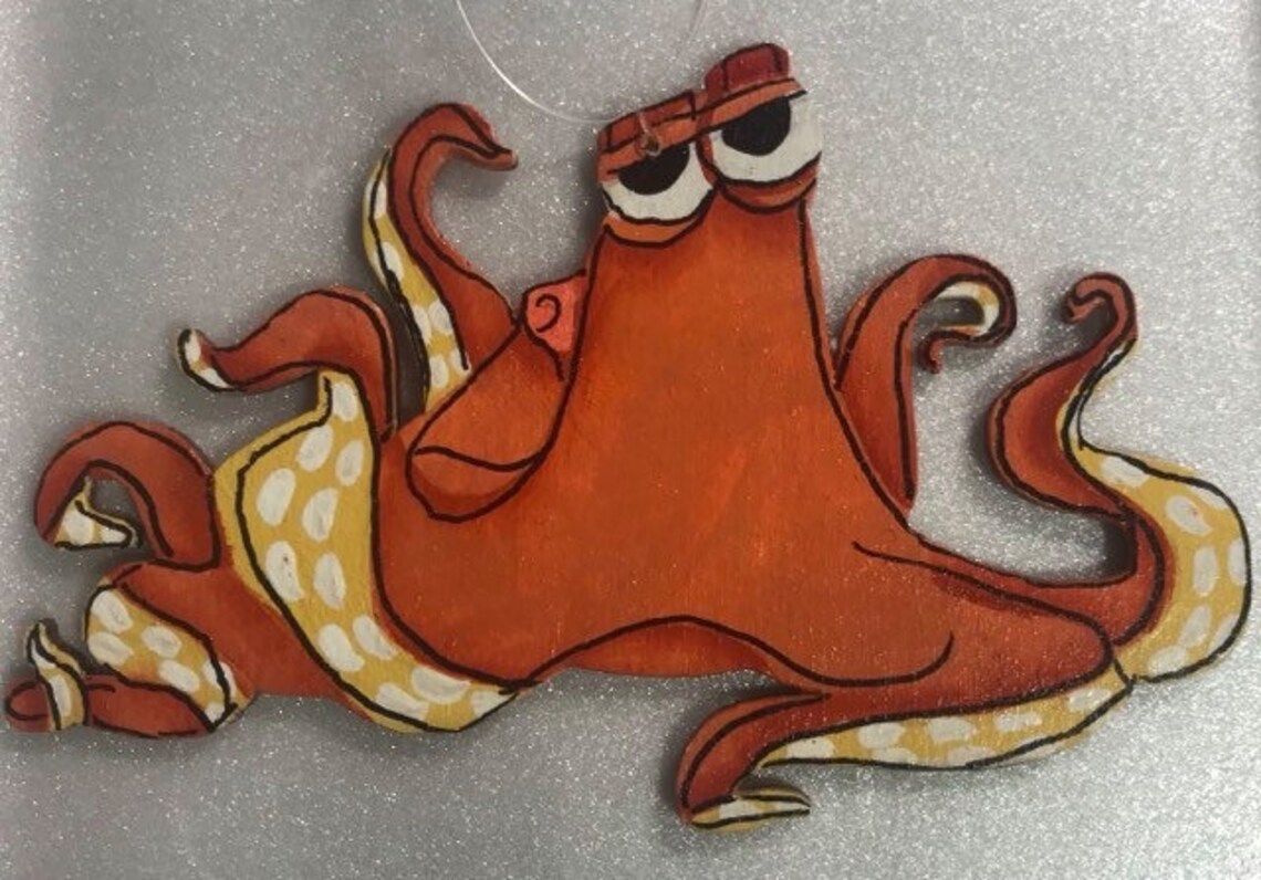 Personalized Hank the Octopus Ornament - Etsy
