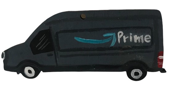 Personalized Hand Painted Amazon Van | Etsy
