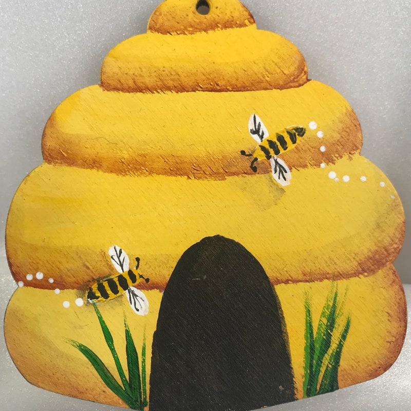 Hand Painted Hive - Etsy