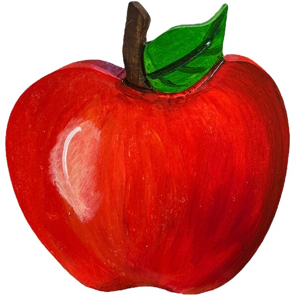 Painted Apple - Etsy