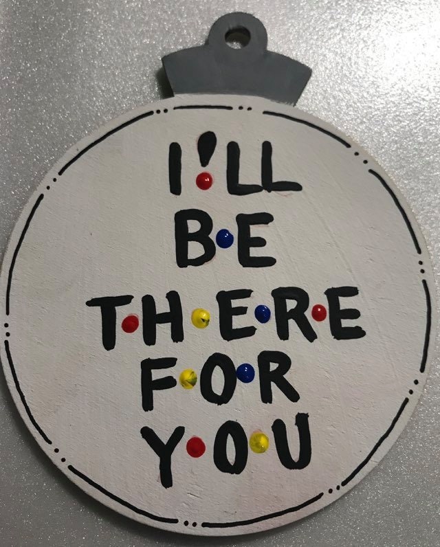 Personalaized Friends Ornament - Etsy