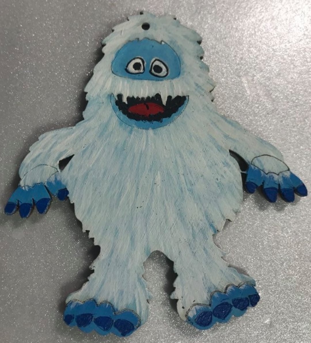 Personalized Abominable Snowman Ornament - Etsy