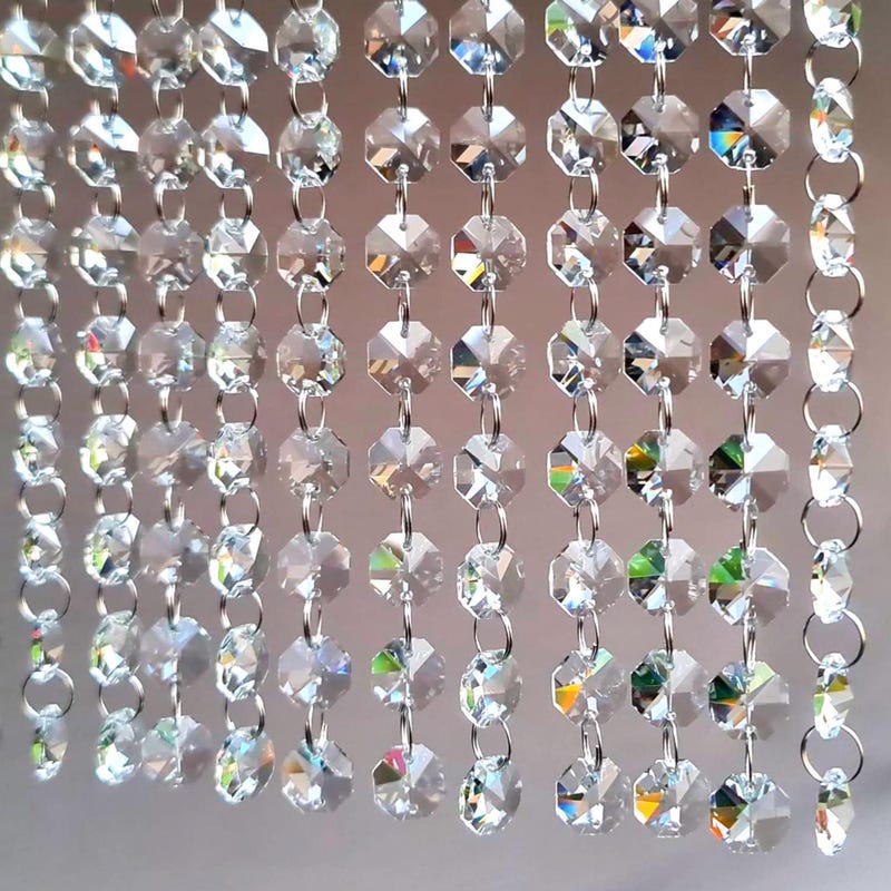 Chandelier Bead Garland - Etsy UK