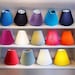 Small Mini Clip on 5.5 Inch Diameter Candle Sized Lampshade for ...
