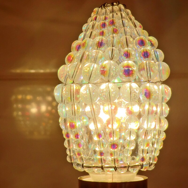 Beaded Bulb Cover - Etsy