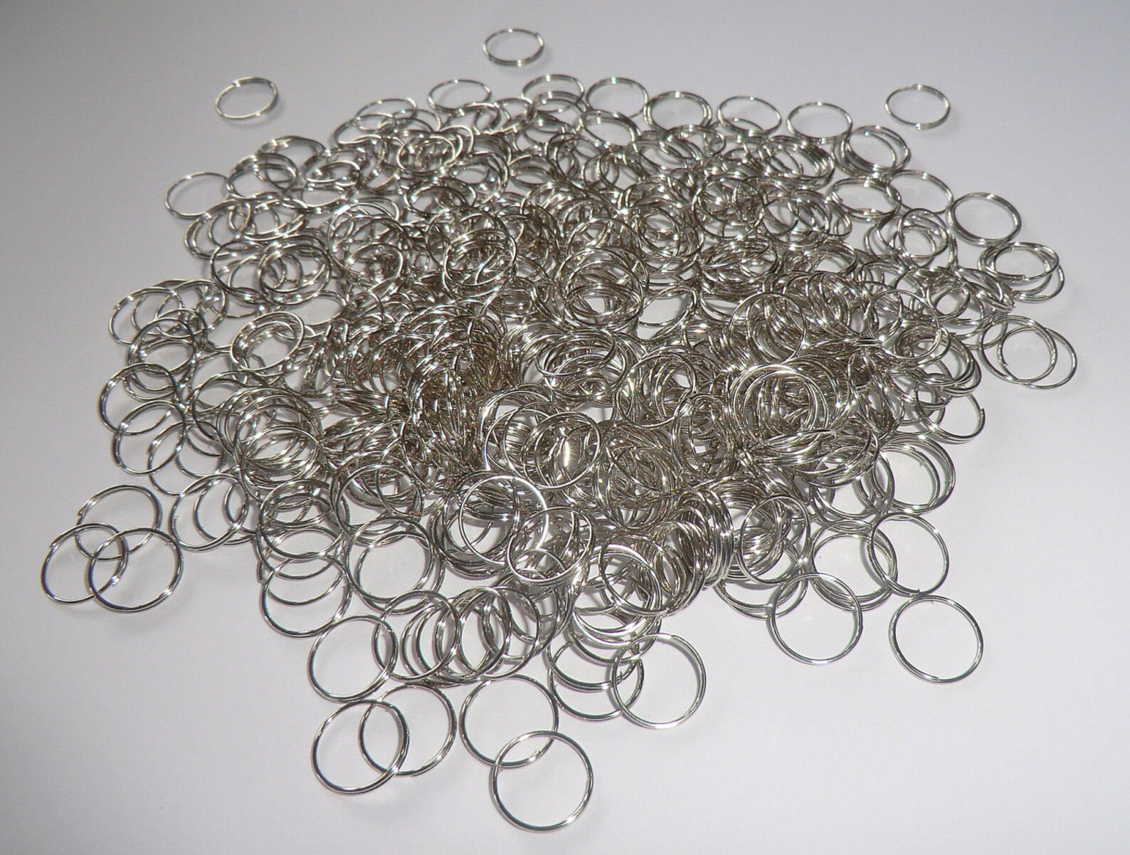 250 11mm 0.43 Inch Metal Chandelier Light Rings Links to Make Chains of ...