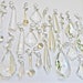 24 Chandelier Drops Parts Glass & XL Prisms Crystals Shabby Droplets ...
