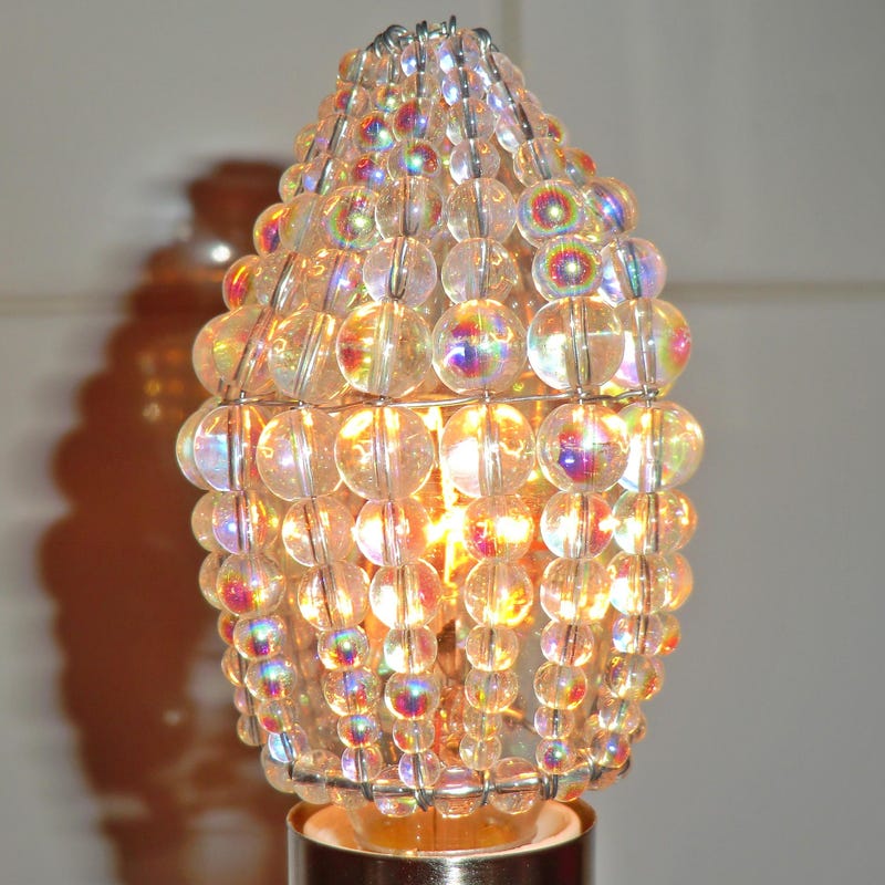 Beaded Bulb Cover - Etsy