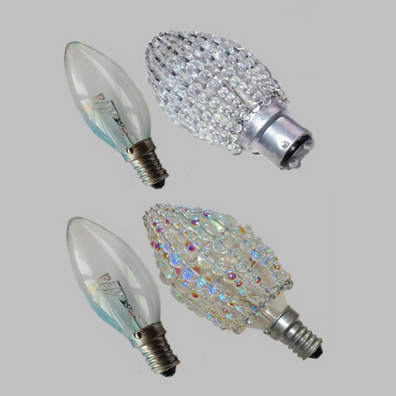 Beaded Bulb Cover - Etsy