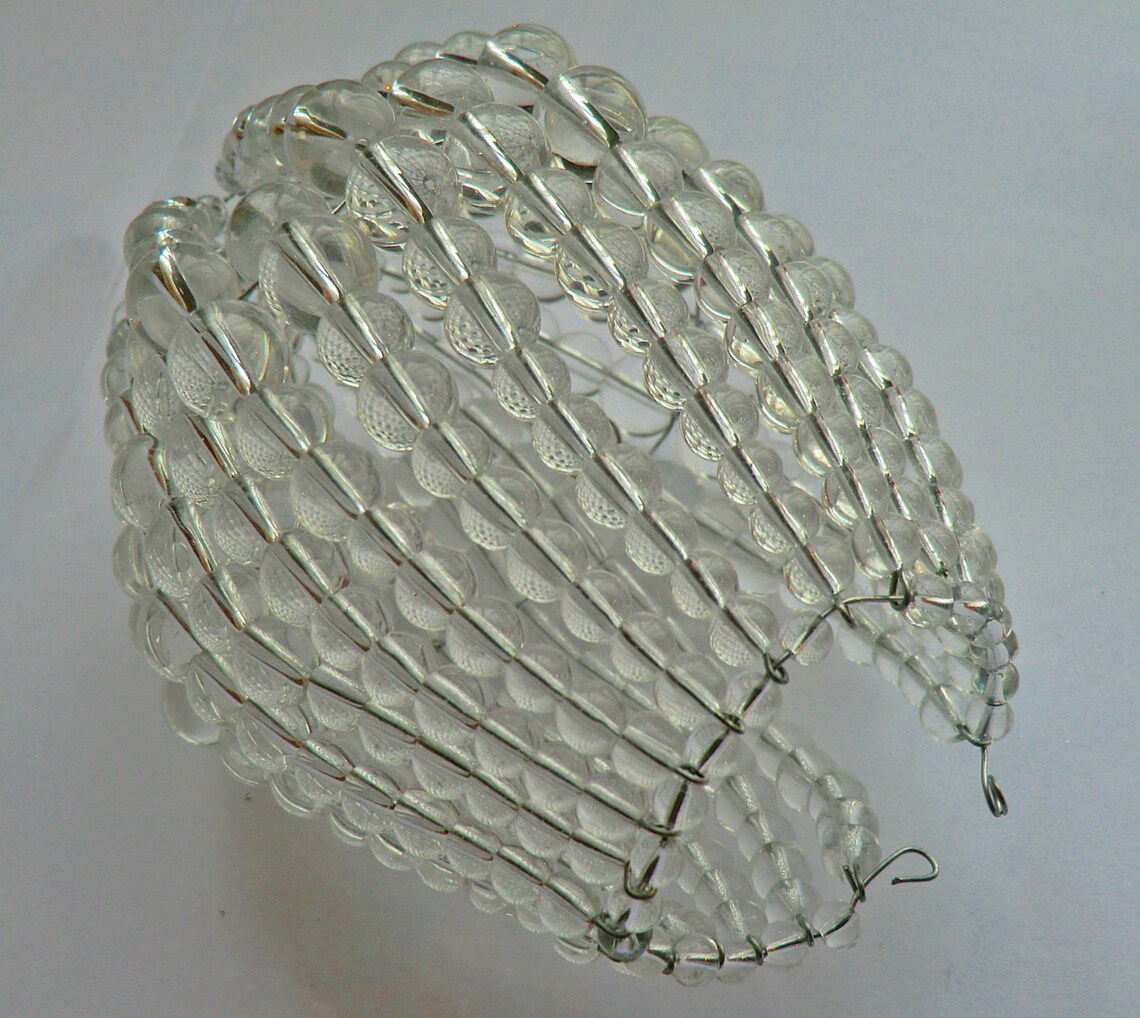 Crystal Chandelier Inspired Glass Bead Lightbulb GLS Bulb - Etsy