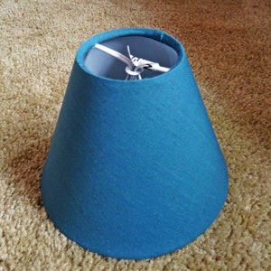 Small Mini Clip on 5.5 Inch Diameter Candle Sized Lampshade for ...