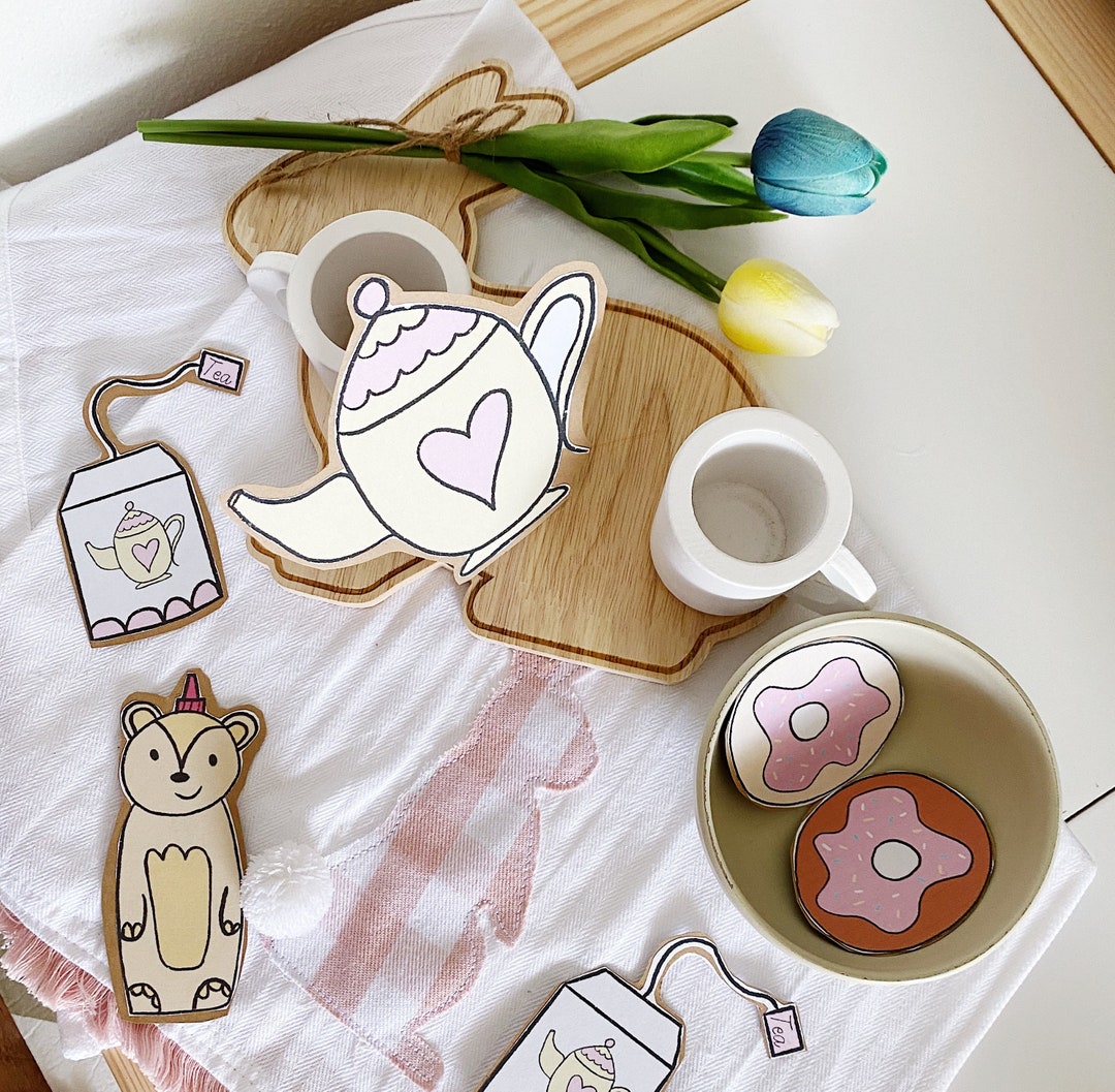 Breakfast Cafe Dramatic Play Digital Download Play Kitchen Printable - Etsy