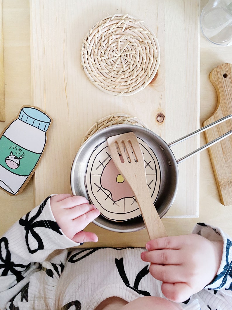 Breakfast Cafe Dramatic Play Digital Download Play Kitchen - Etsy