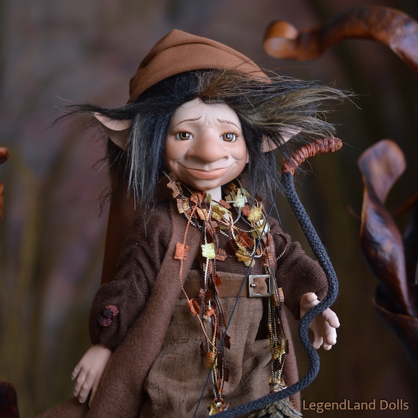 12 Poseable Elf Doll - Etsy