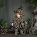 Tiny Elf, Forest Elf, Wandering Elf: ARION Handmade Porcelain Doll ...