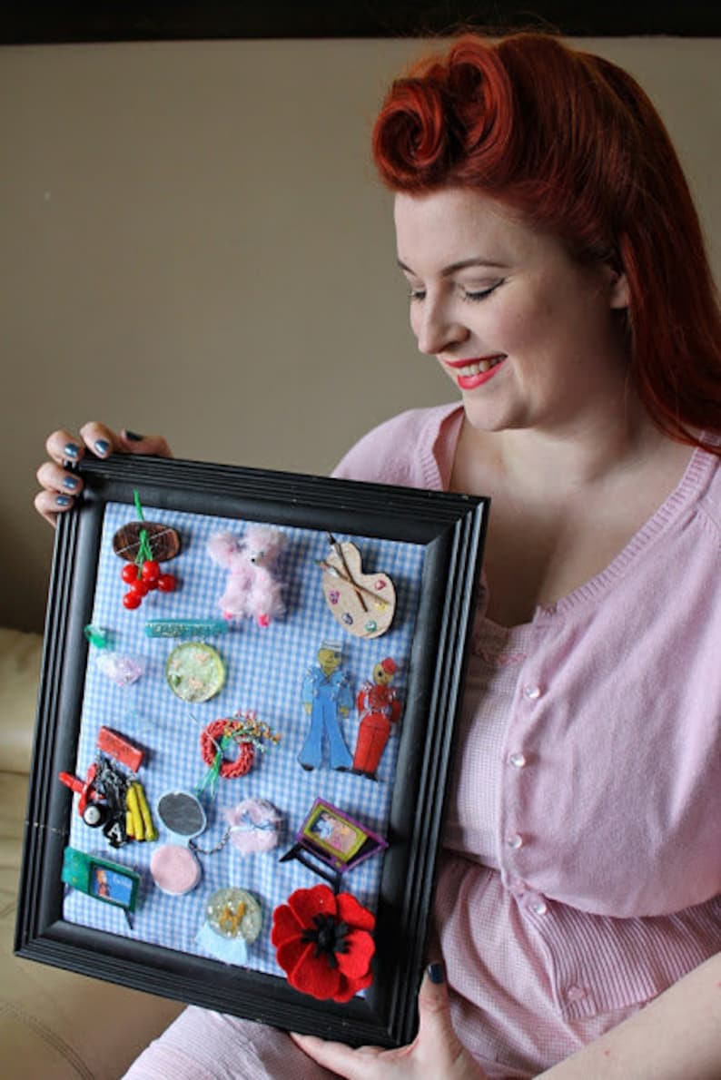 E-book Pins for Pin-ups: DIY Brooches for Retro Girls - Etsy