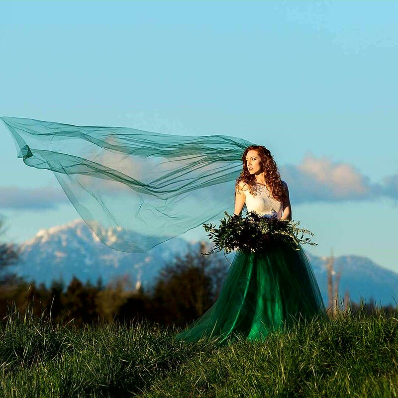 Colored Veils - Etsy