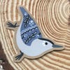 Gray Cheeked Thrush Sticker, Gray Cheeked Thrush Decal, Thrush Bird ...
