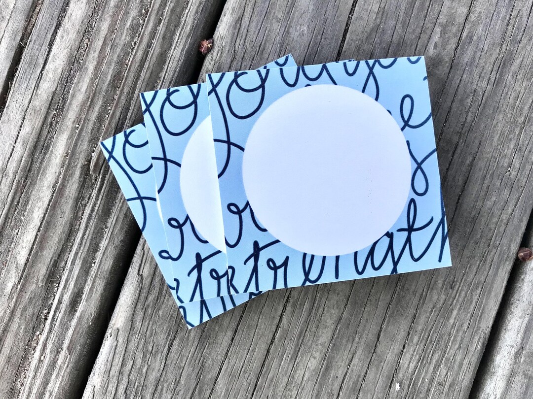 Script Bible Verse Sticky Notes: New Believer Christian Stationery - Etsy
